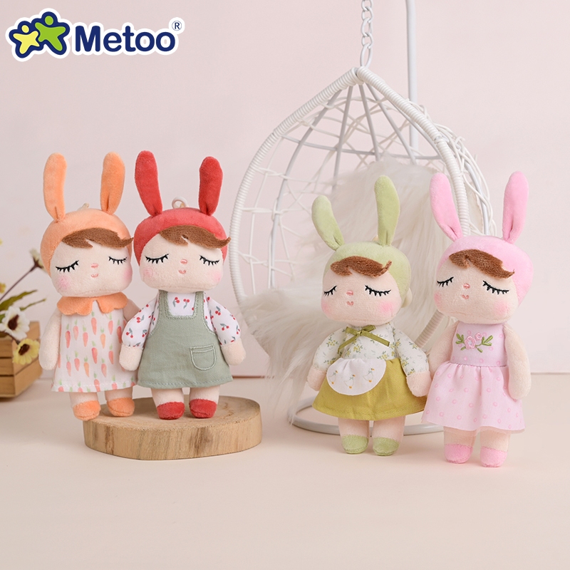 metoo 5.5 Polegadas Angela Chaveiro Rústico mini Brinquedo De Pelúcia Mochila Charme Presente De ...