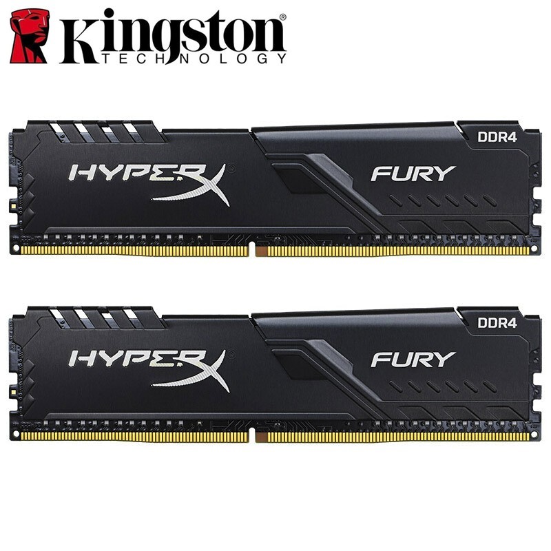 Kingston HyperX FURY DDR4 16GB 8GB 4GB 3200MHz 2666MHz 2400MHz 2133M PC4 Memória RAM Desktop ...