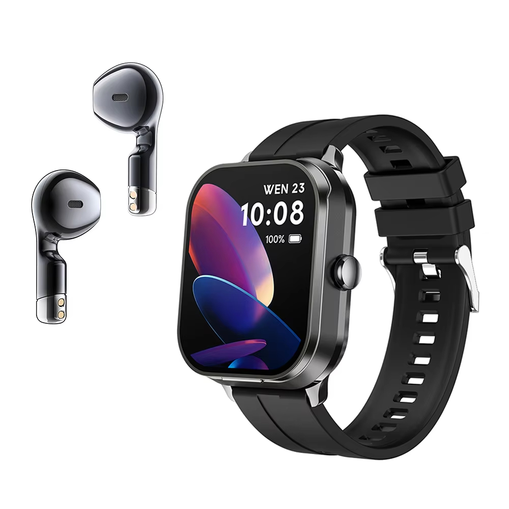 Smartwatch Relógio Inteligente D8 Pro Esportivo 2 Em 1 Fones De Ouvido Bluetooth Chamando ...