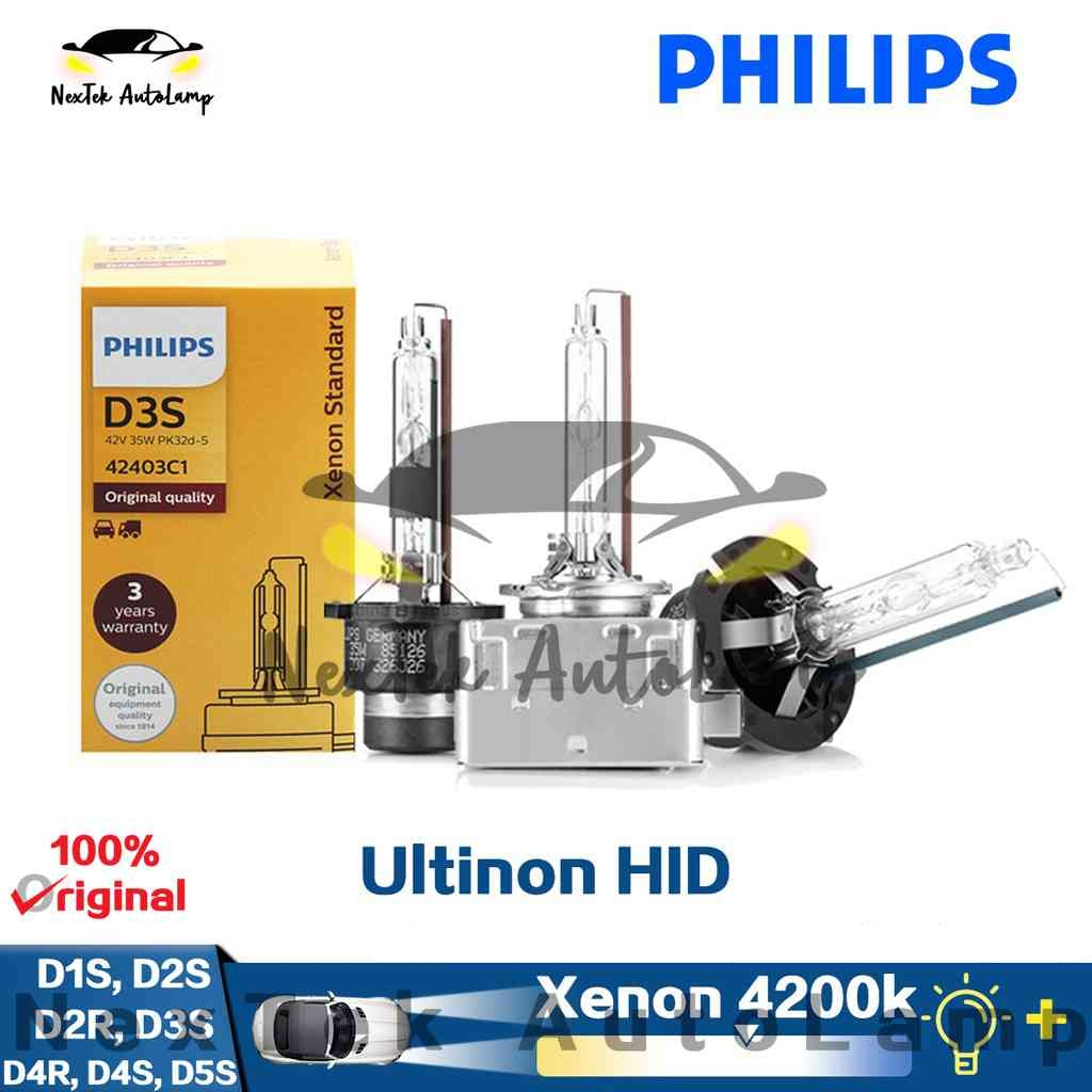 Philips D1S D1R D2S D2R D3S D4S D4R D5S 4200K 35W Lâmpadas Xenon HID padrão clássicas para ...