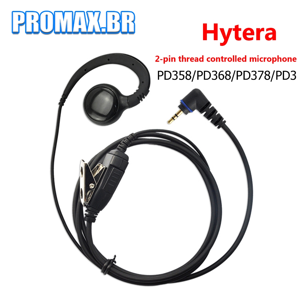 Hytera PD358/PD368/PD378/PD3Série Radios/walkie talkie 2 Pinos Fio Em ...