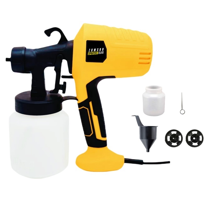 máquina de pintura 220V Pistola Elétrica para Pintura Pulverizador de tinta Compressor com Bico ...