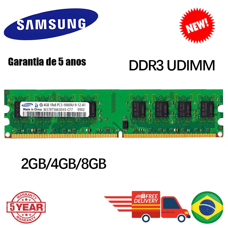 Samsung DDR3L 4gb 8gb 1600mhz DDR3 1333Mhz 1066Mhz 1.35v Desktop Memória ram PC3L-12800 ...