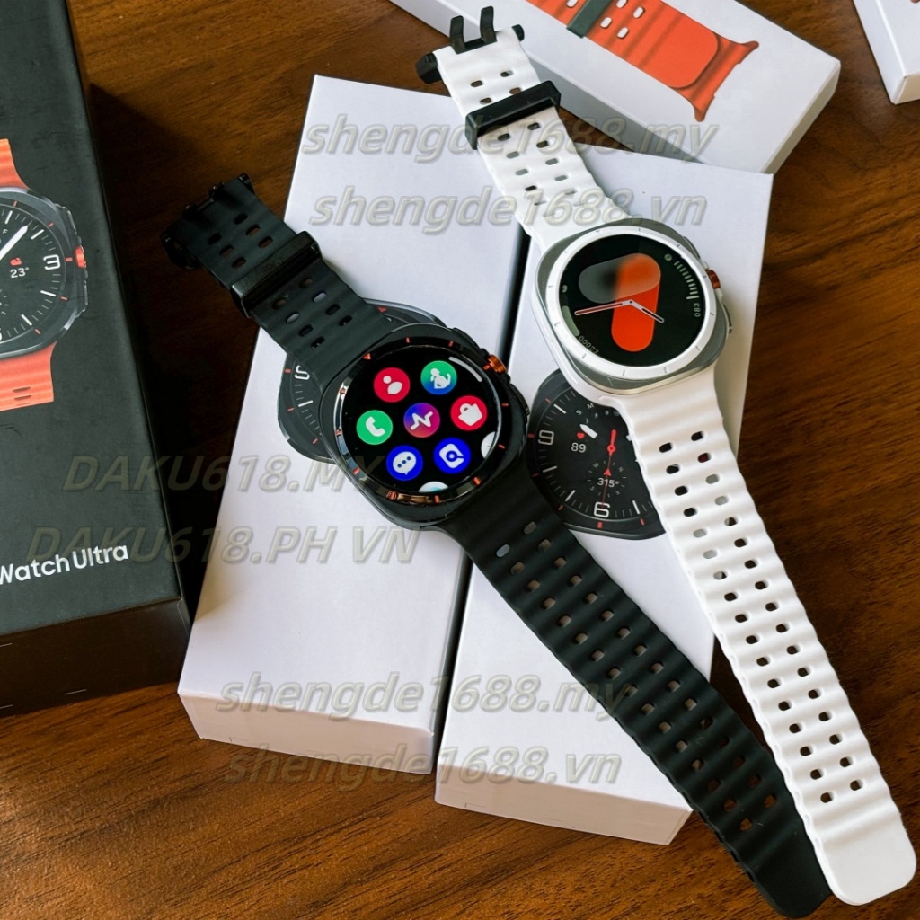 2025 Novo Logotipo AMOLED Relógio Ultra Para Galaxy Watch 7 47MM ...