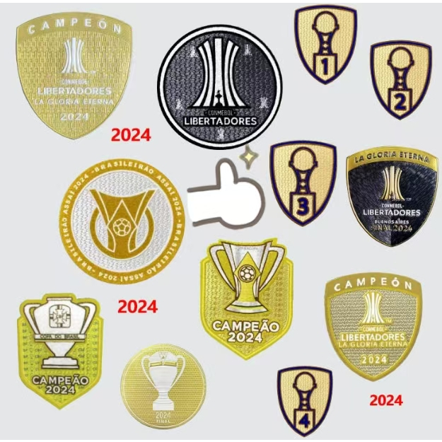 2024 Football Badge [Copa América] Football Patch/Argentina Football ...
