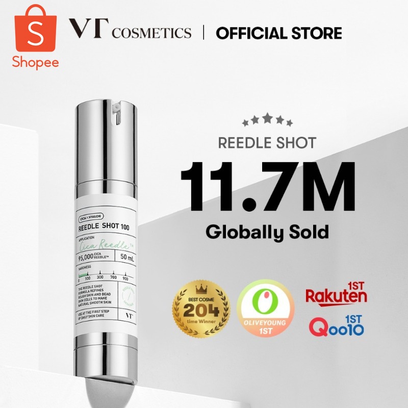 【VT REEDLE Shotshot】 Serum 100/300/700 Inicial De Pele , Melhoria Da ...