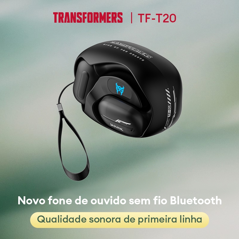 Transformers TF-T20 Fone de ouvido Bluetooth Controle por toque ...