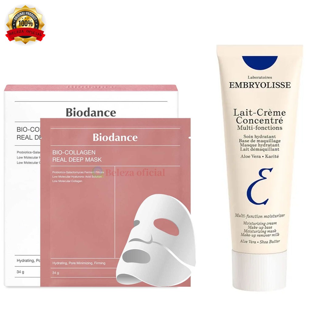 Máscara Embriolisse Creme Concentrado E Colágeno-Biodance | Shopee Brasil
