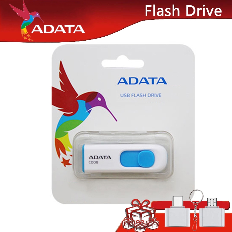 Driver de memória Flash USB Adata 8 GB 16 GB 32 GB 64 GB 128 GB Driver ...