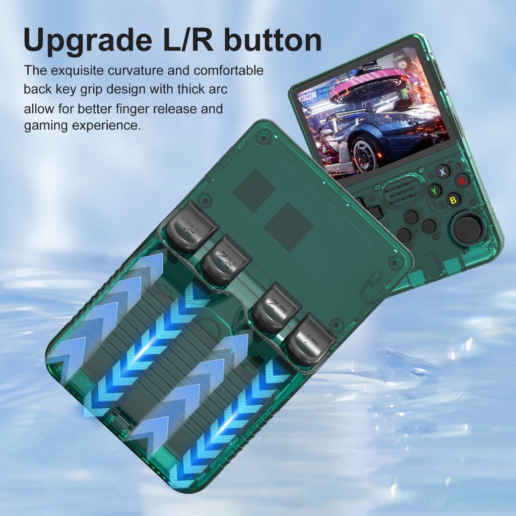 Vídeo Game Portátil R36S + de 15.000 Jogos Console 64g Linux Tela IPS 3.5 Polegadas Handheld ...