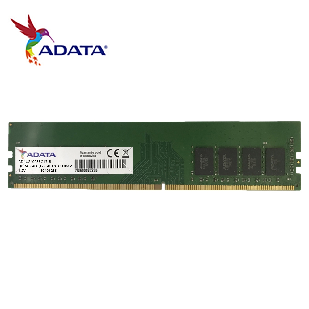 ADATA 4GB 8GB 16GB DDR4 2133mHZ 2400Mhz 2666MHz 3200Mhz PC4 RAM DIMM Memória De Desktop | Shopee ...