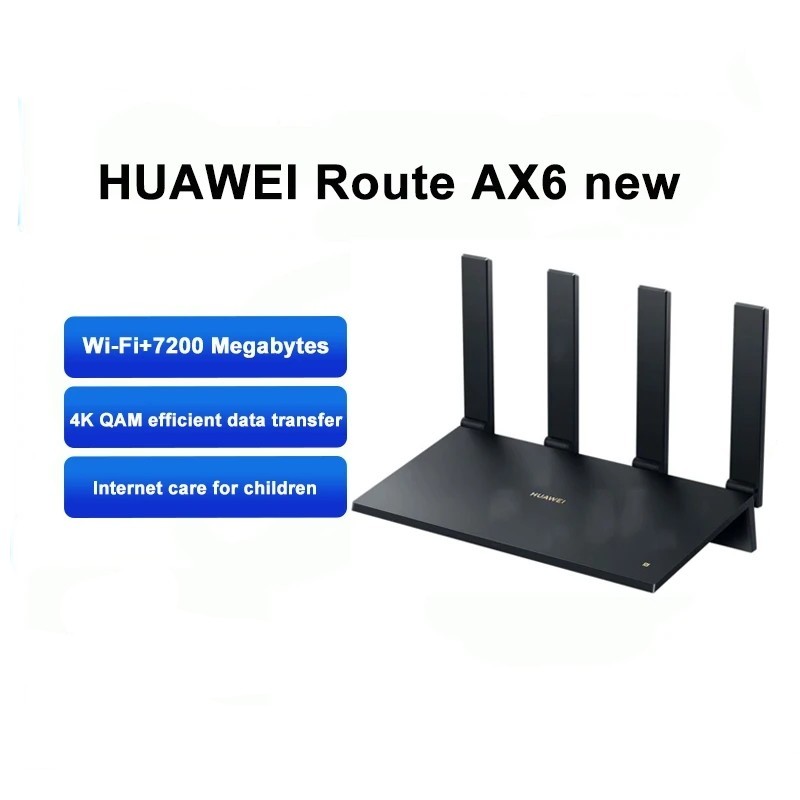 Huawei AX6 Novo Roteador Sem Fio Dual-Gigabit Wifi6 + Home Wall King AX6 7200Mbps | Shopee Brasil