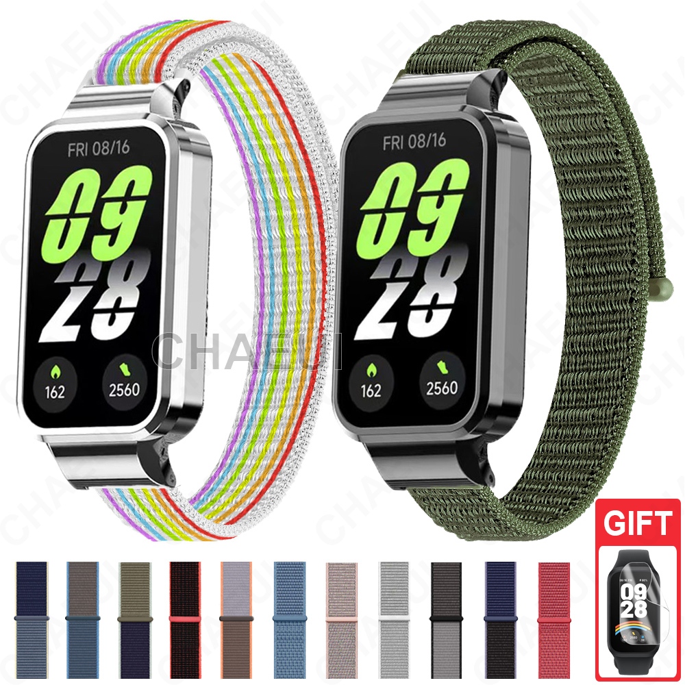 Pulseira De Nylon Com Acessórios De Capa Para Redmi Smart Band 2 3 ...