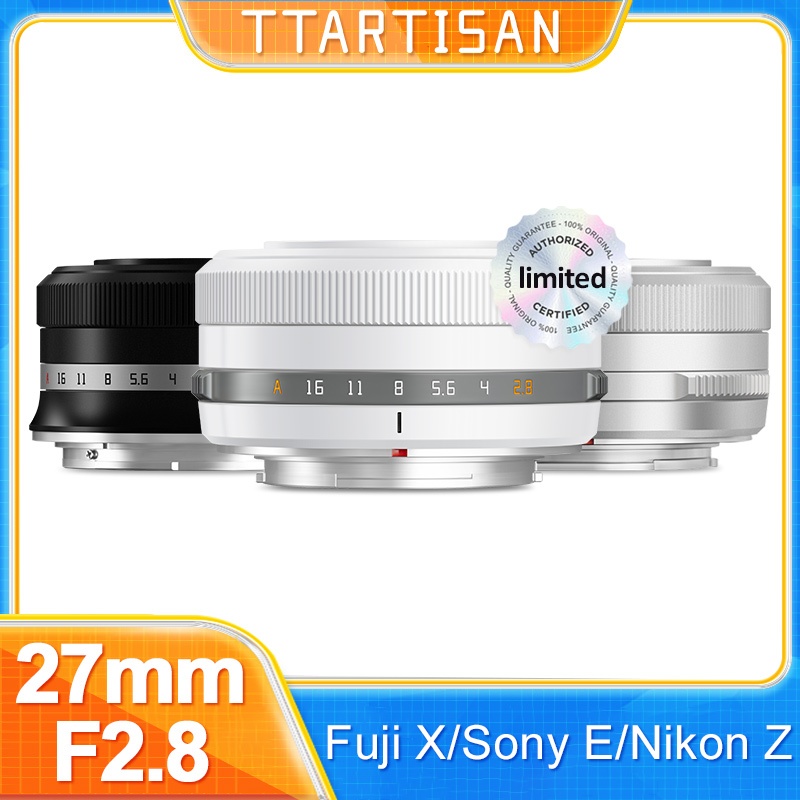Ttartisan 27mm F2 8 Aps C Foco Automático Reconhecimento Ocular Lente
