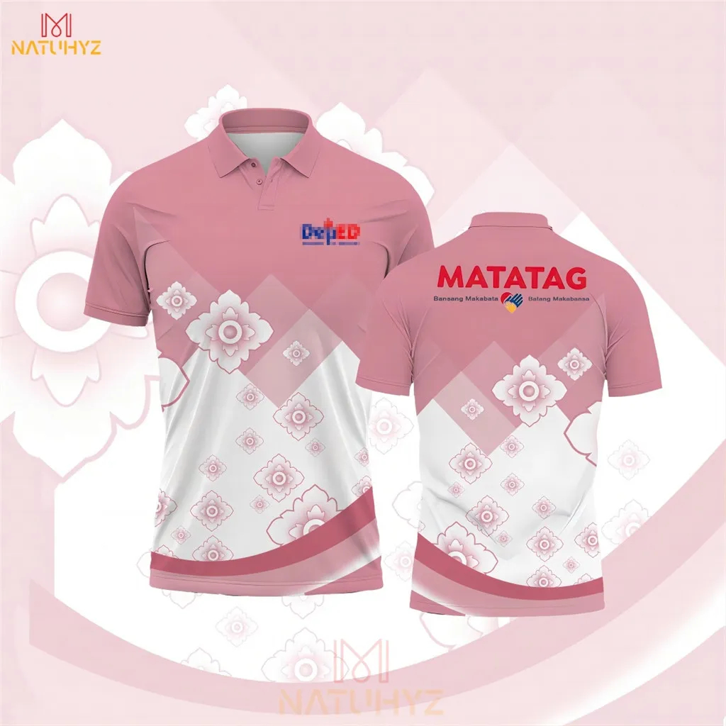 PL-06 DEPED MATATAG POLO Uniforme Sublimação Completa-shirt Para ...