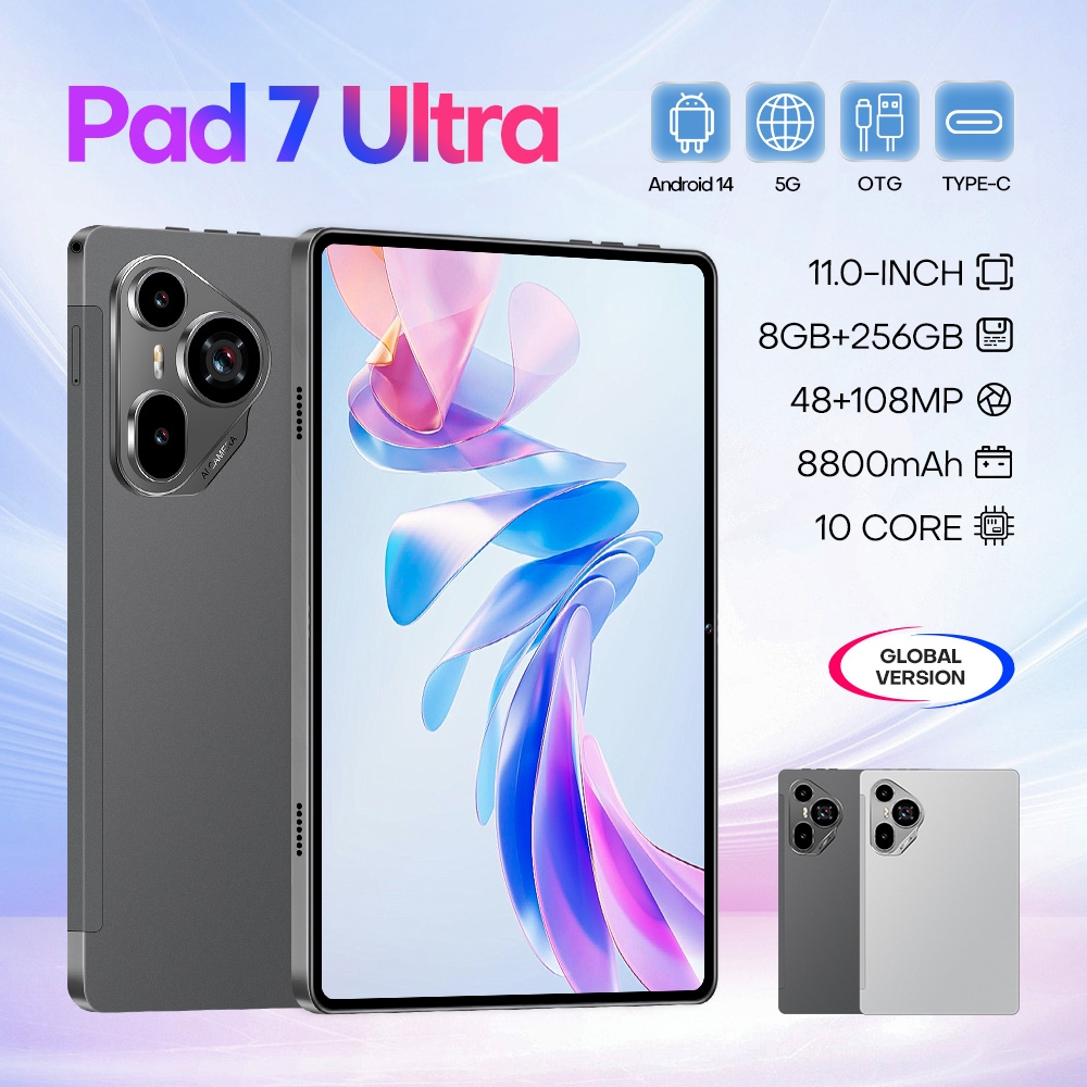 Pad 7 Ultra Novo Tablet 10.1 Polegadas Tela Clara Memória 8GB RAM ...