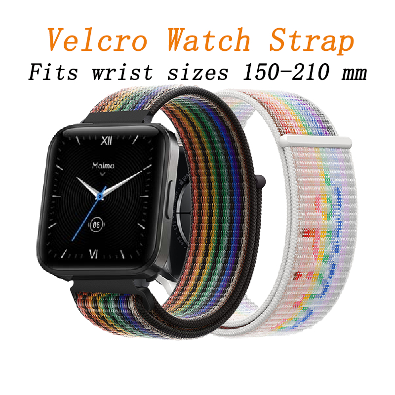 Para Maimo Watch Flow Nylon Loop Velcro Strap | Shopee Brasil