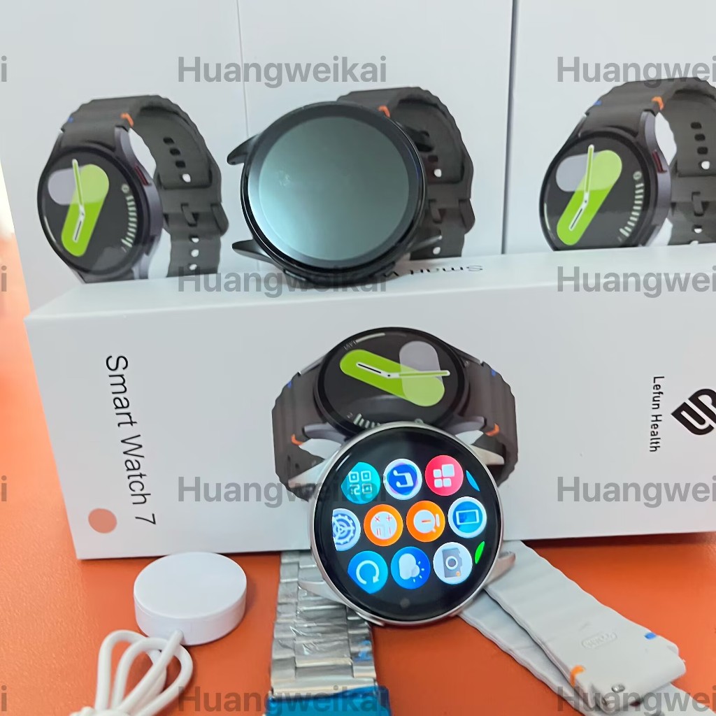 Rodada Smartwatch Galaxy watch Active 2 Tela De Toque Completa Tf7 pro ...