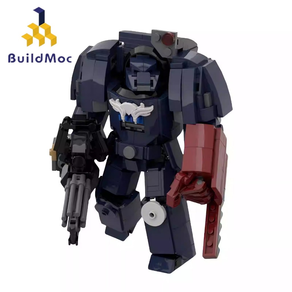 Crimson Punho Terminator Warhammer 40k mech Robô Modelo Blocos De ...