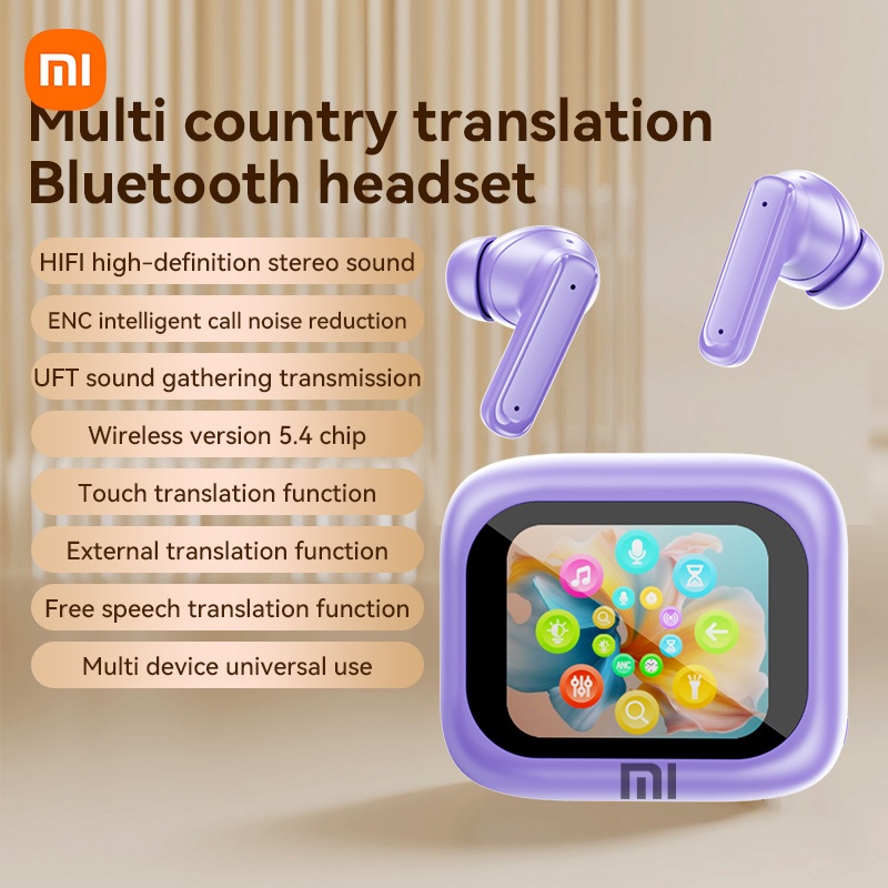 Fones De Ouvido Com Tradução De Idioma Ai XIAOMI Traduzir Lanuage TWS ...