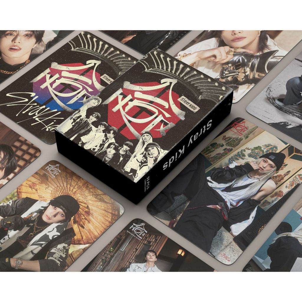 KPOP 55pcs/box Stray Kids HOP Gigante JJAM ATE Perder My Breath ...