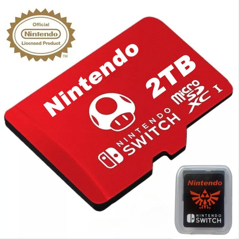 Novo Cartão De Memória Classe 10 De 1 Tb 2 Para Nintendo Switch ...
