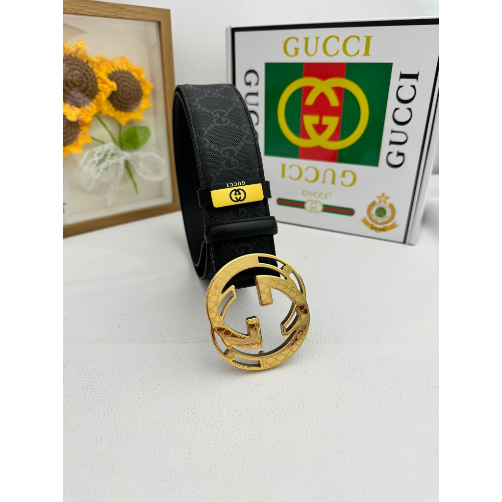 Gucci.gu contador de cinto de couro qualidade de pedido Original ...
