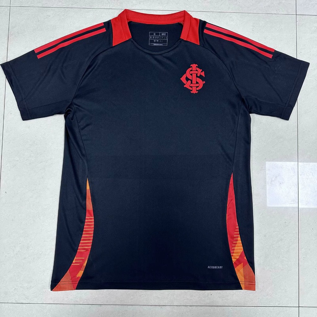 Camisa De Futebol Internacional 2025 Preta 25/26 | Shopee Brasil