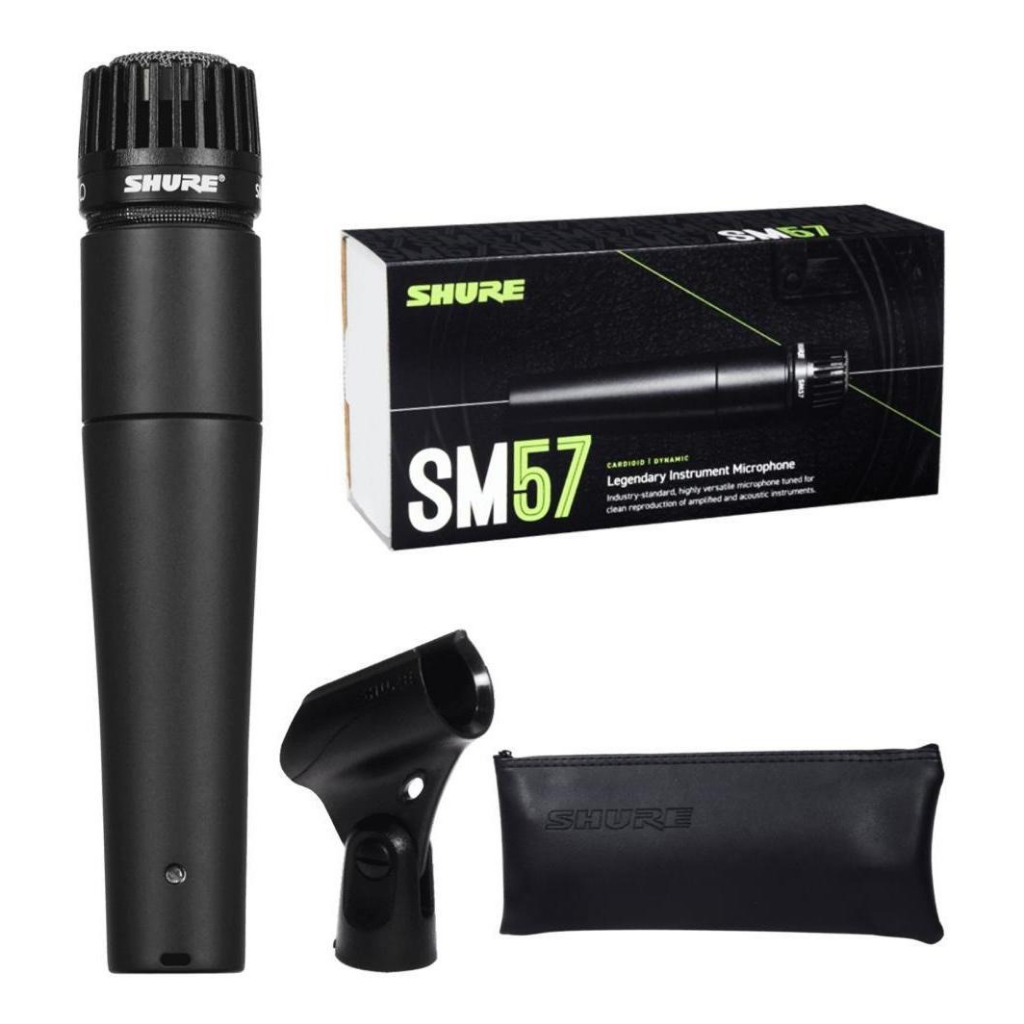 Microfone Shure SM57-LC Instrumento Lendário-preto | Shopee Brasil