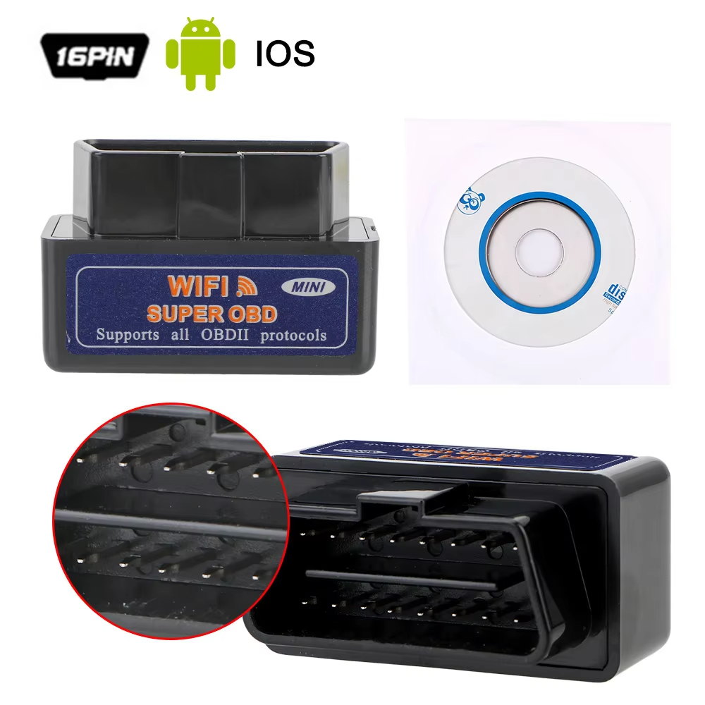 ELM327 V1.5 WIFI OBD 2 Ferramentas De Diagnóstico Automotivo Scanner Carro OBD2 ELM 327 V 1.5 ...