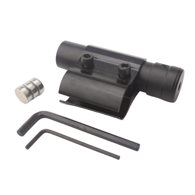 Mini mira laser vermelha com dois clipes | Shopee Brasil