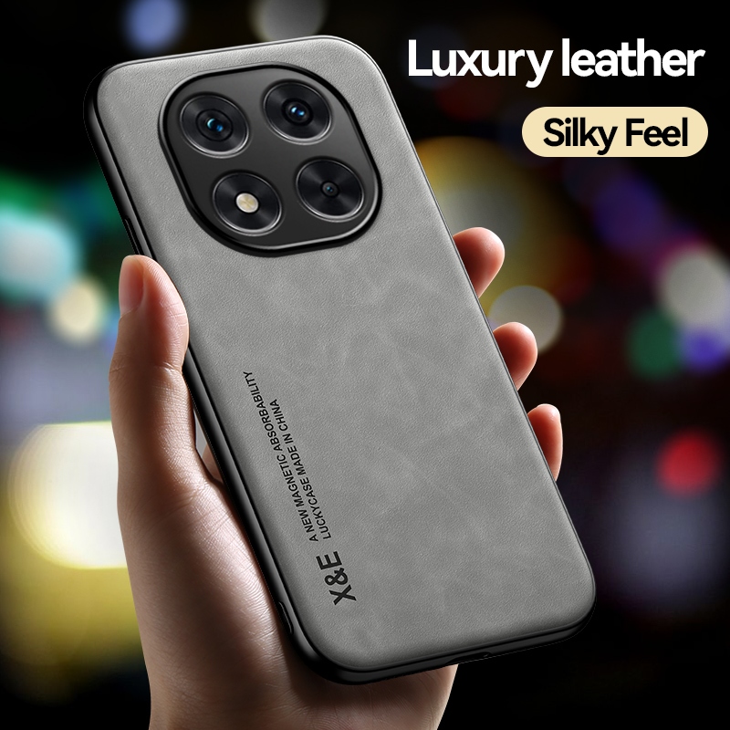 Capa Para Xiaomi Poco X7 X7Pro ⭐ Magnética De Couro De Luxo Com ...