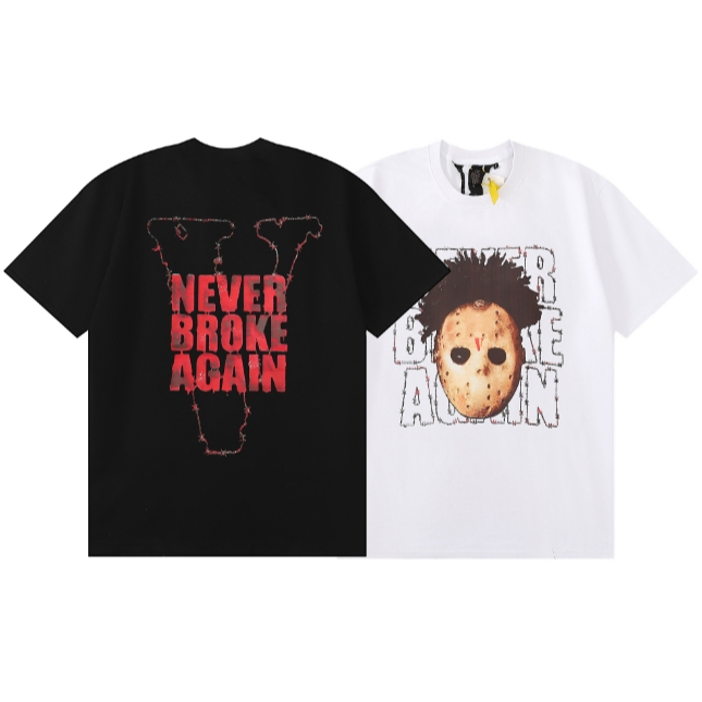 Camiseta Grande Inseto Vlone x Never Quebrou Novamente Assombrada De ...