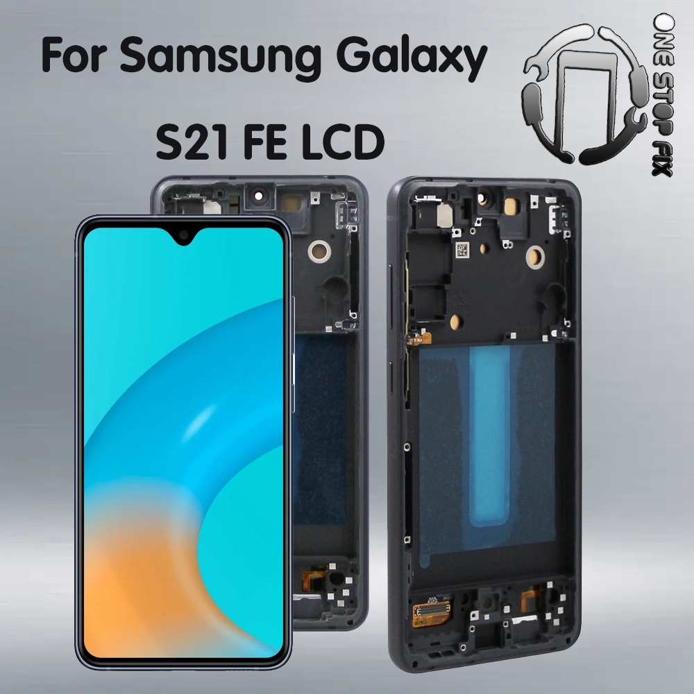 Para Samsung Galaxy S21FE 5G G990B G990U Display LCD Digitador Da Tela ...