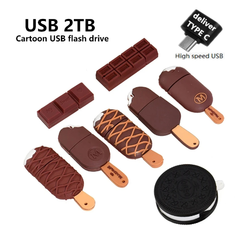 High speed creative silicone USB Creator 2TB 128GB flash drive 3.0 64GB ...