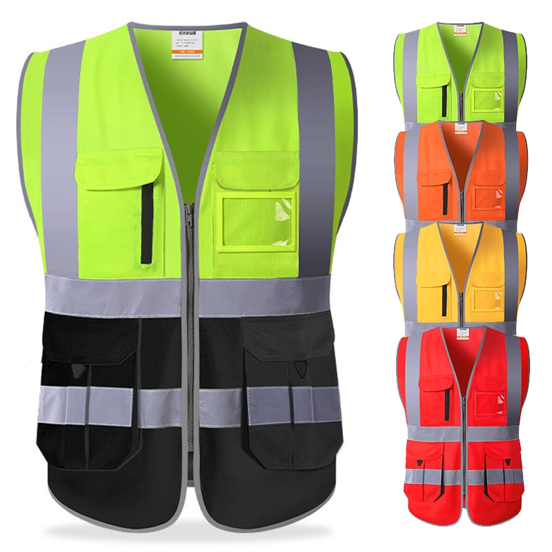 Coletes De Segurança Reflexivos Hi Vis Para Homens Colete De Alta ...