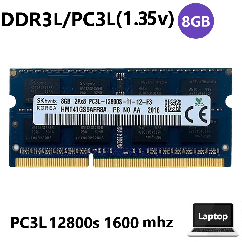 4GB/8GB DDR3 PC3 1.5V/DDR3L PC3L 1.35V 12800s 1600mhz Memória Para Laptop Sodimm Notebook RAM ...