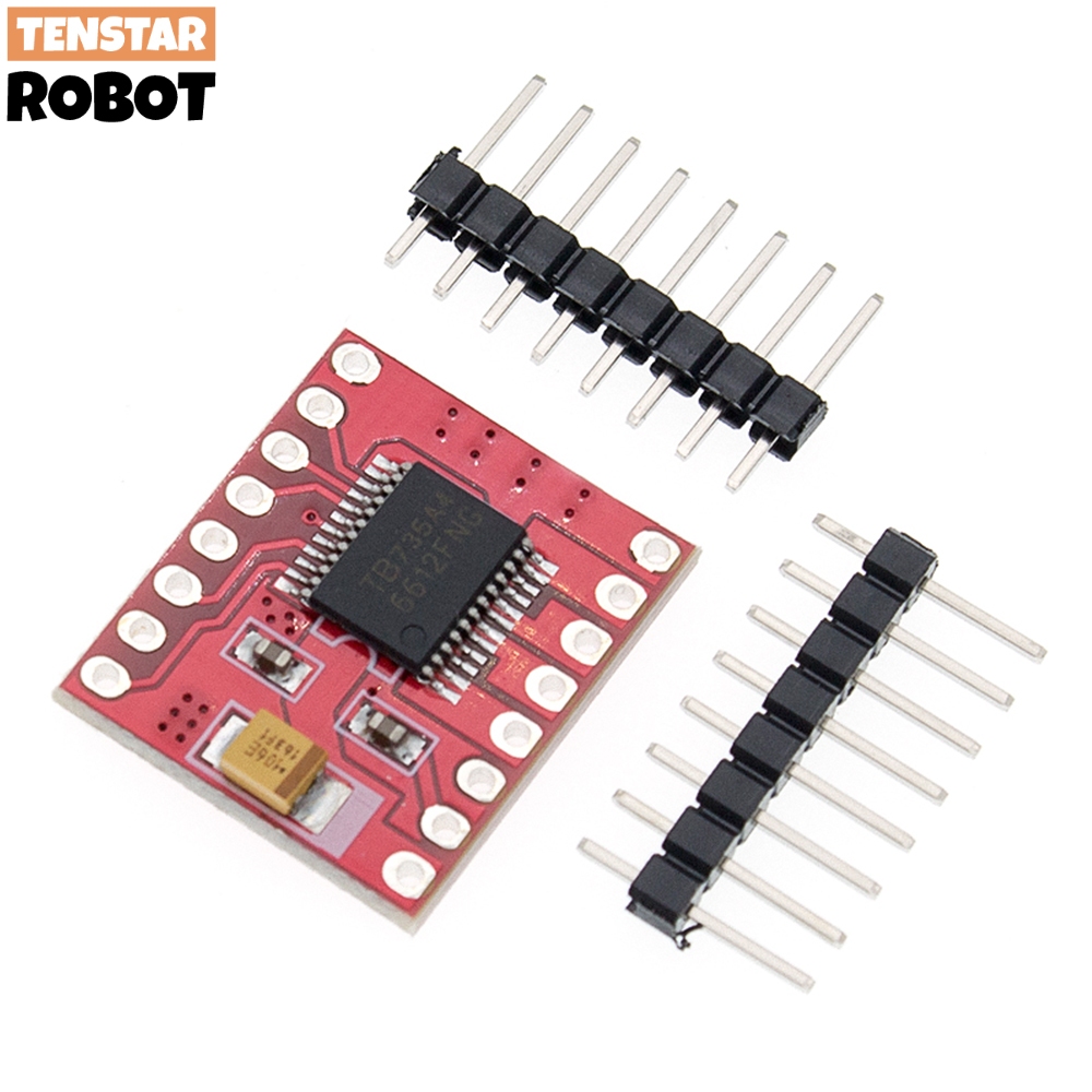 TB6612 Dual Motor Driver 1A TB6612FNG Microcontrolador Melhor Que L298N ...