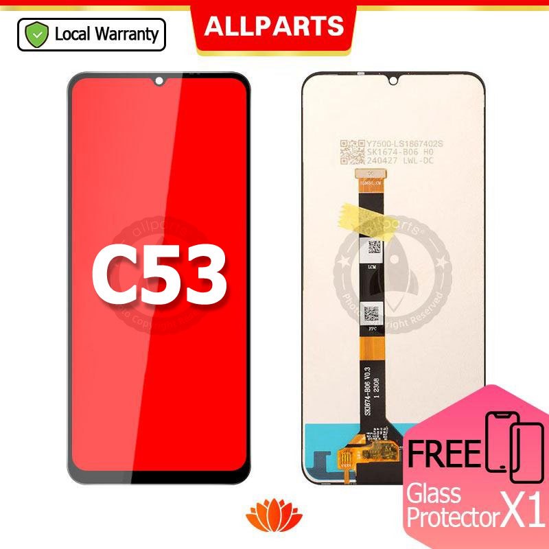 Tela do OPPO Realme C53 LCD Display Frontal RMX3830 RMX3760 | Shopee Brasil