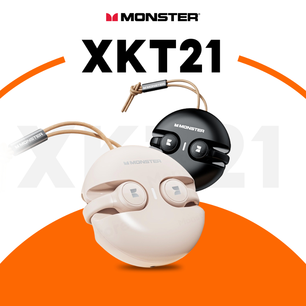 Monster XKT21 Bluetooth 5.3 Estilo Clipe Auricular Fones De Ouvido De ...