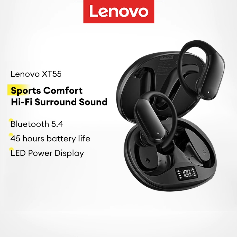 Lenovo XT55 Fones De Ouvido Sem Fio Bluetooth Motion Comfort Surround ...
