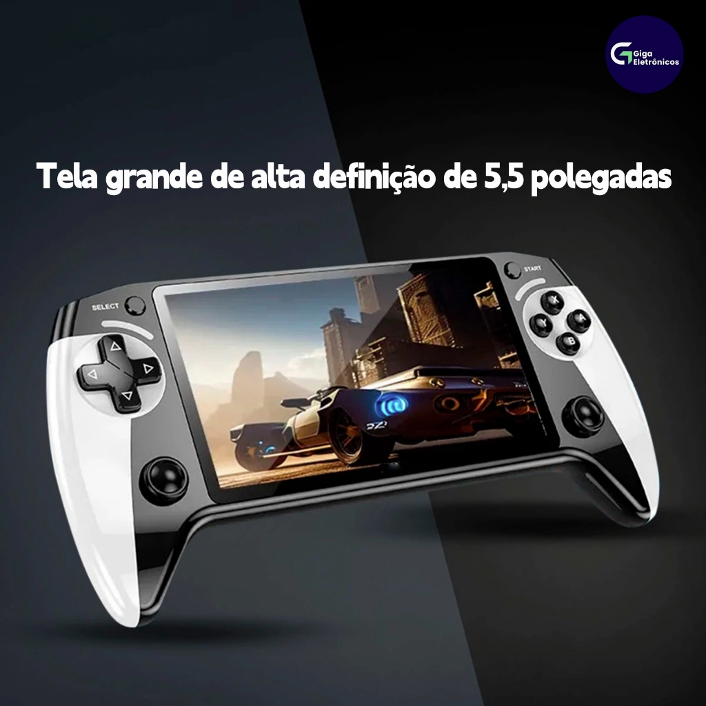 2025 NOVO Vídeo Game Stick M15 Pro 4k 64gb Hdmi Com 2 Controles Se Fio ...