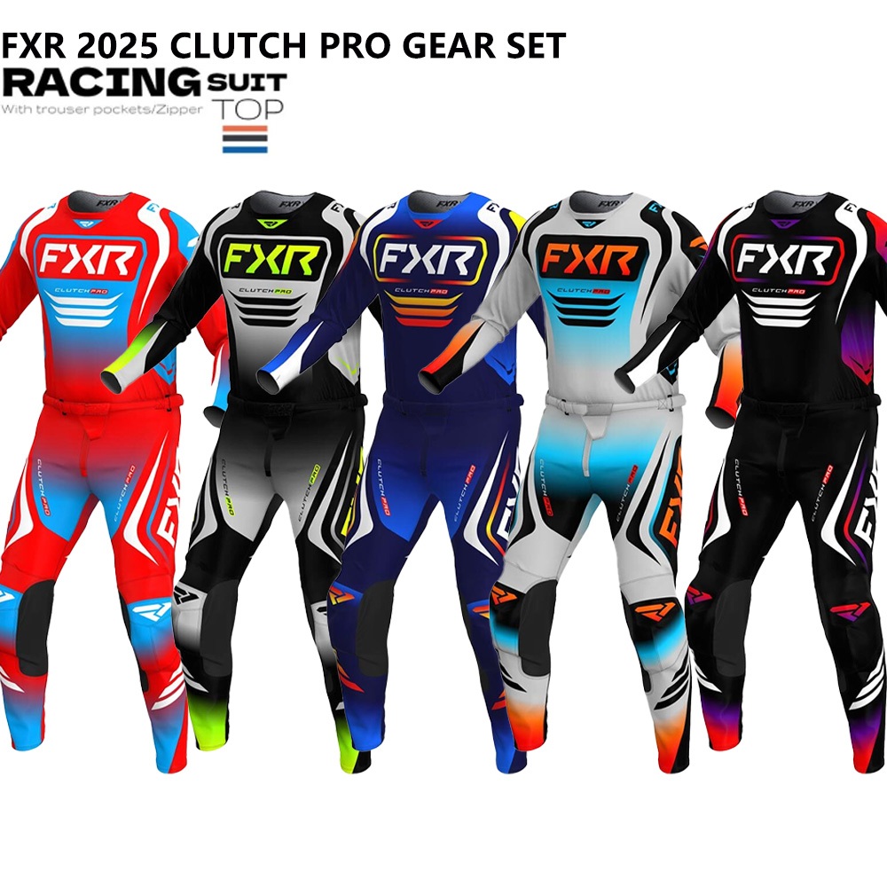 FXR 2025 CLUTCH PRO Gear Set Conjunto De Camisa E Calças De Motocross ...