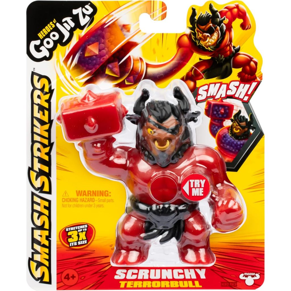 Heroes of Goo Jit Zu Smash Strikers , Terrorbull , Scrunchy Figura De ...