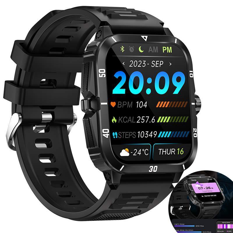 Novo Relógio Inteligente Bluetooth KT71 Masculino Feminino Fitness ...
