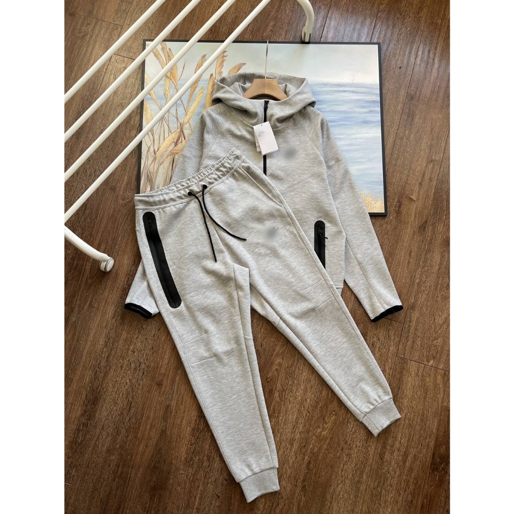 Outono novo estilo masculino sem costura zíper Casual esportes terno ...