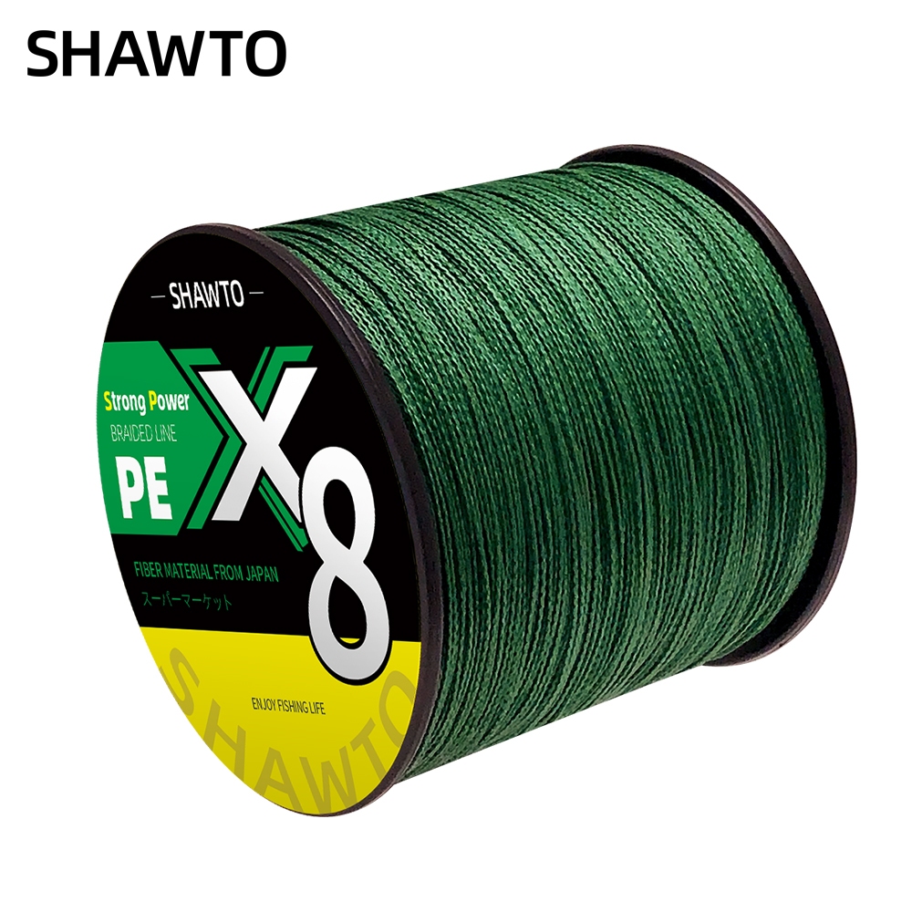 Shawto DragonWeave PE8 300M 1000M 8 Fios Trança Japonesa Linha ...