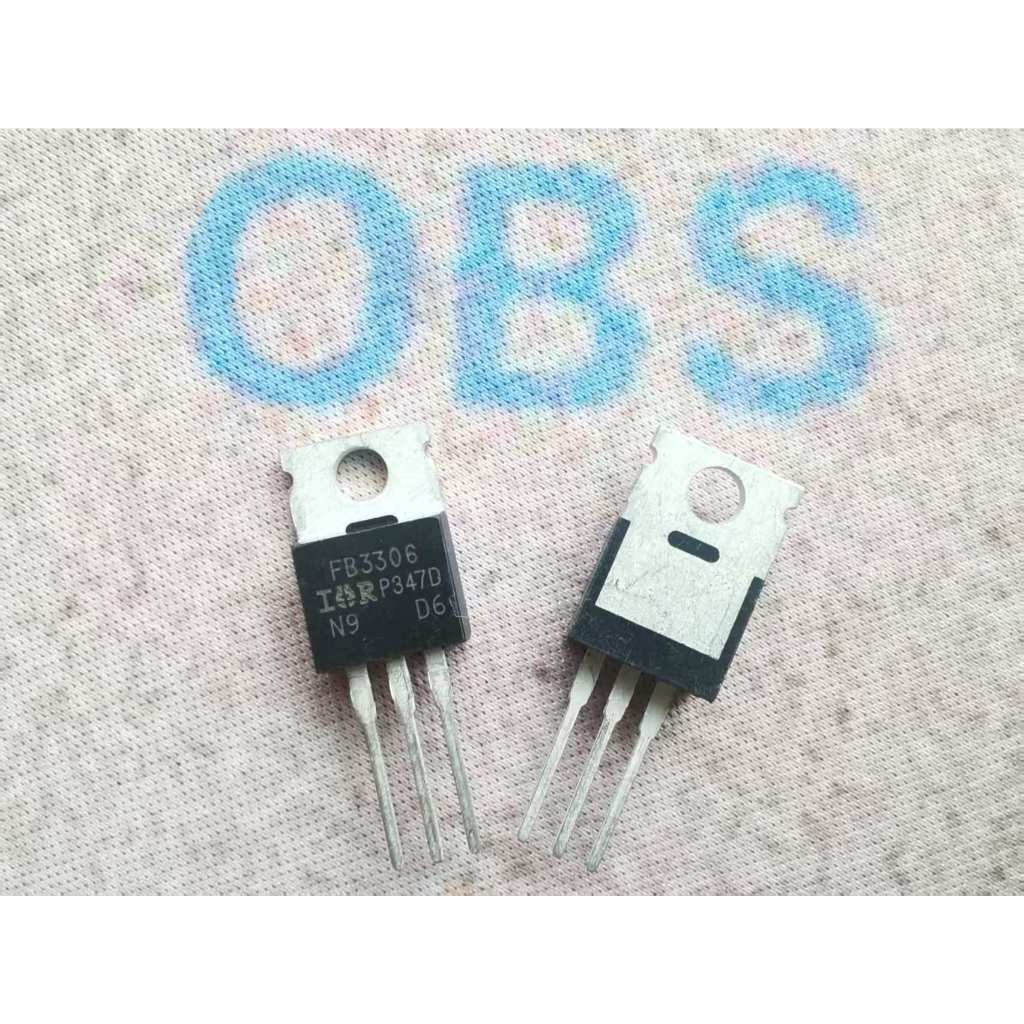 (10 Unidades) FB3306 novo tubo de efeito de campo IRFB3306 TO-220 Original 60V 160A | Shopee Brasil