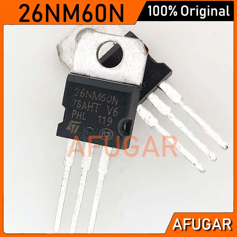 5 Peças Original STP26NM60N TO-220 26NM60N TO220 20A/600V Transistor ...