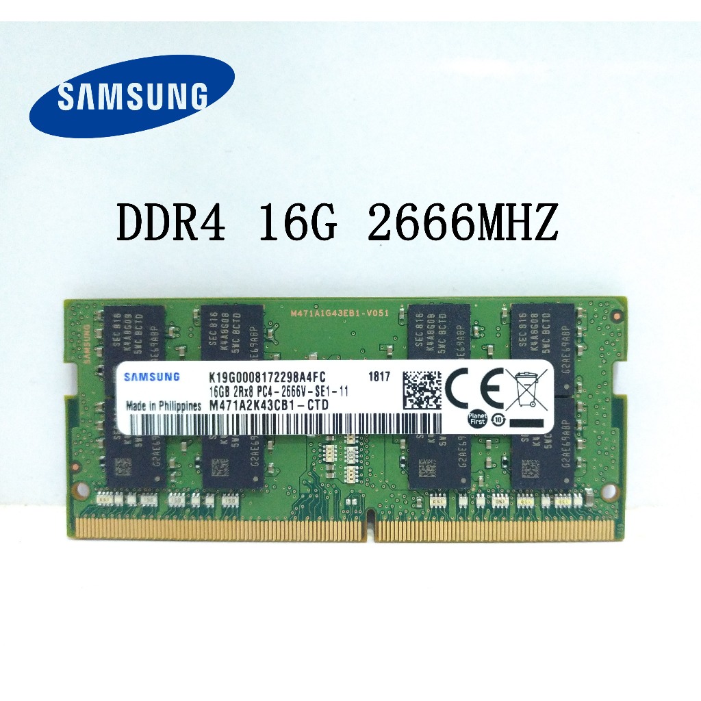 Samsung DDR4 Laptop RAM 4GB 8GB 16GB DDR4 2666MHz PC4-21300S Memória Para Notebook | Shopee Brasil